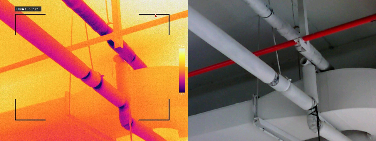 Patrol inspection of air conditioning system and assistance from ...